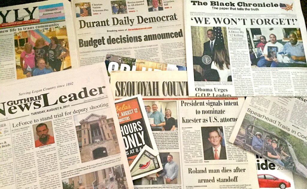 Learning of life and death in the newspaper industry