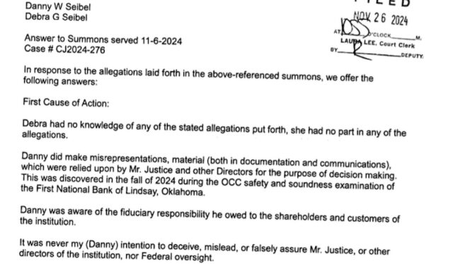 'I'm nailed to the wall': Former Lindsay bank President Danny Seibel ...