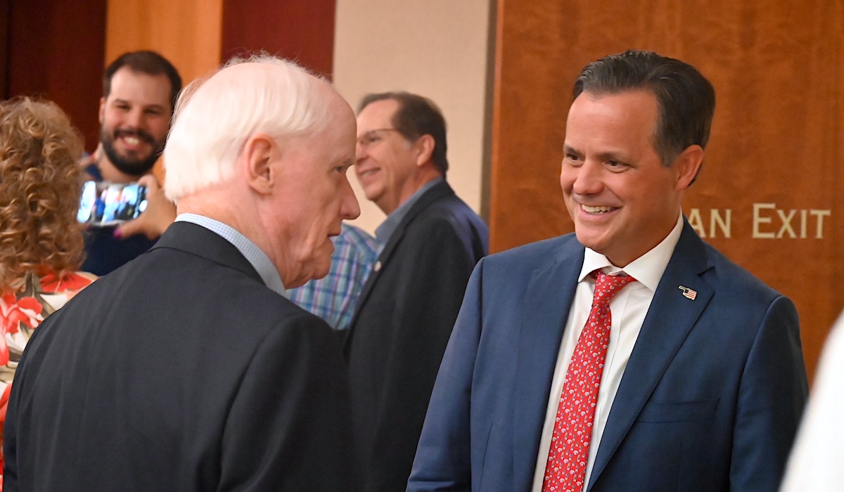 'Find solutions': Chip Keating announces campaign for governor at OCPAC ...